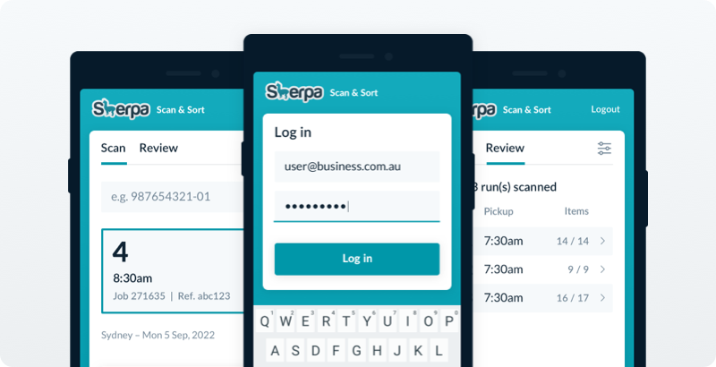 Sherpa Scan & Sort, it’s that easy!