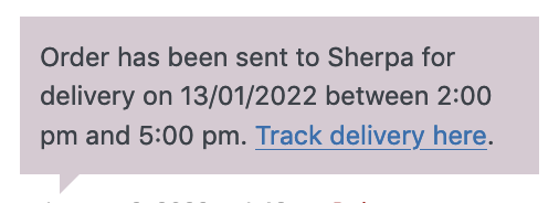 Sherpa Delivery for WooCommerce WordPress Plugin Updates