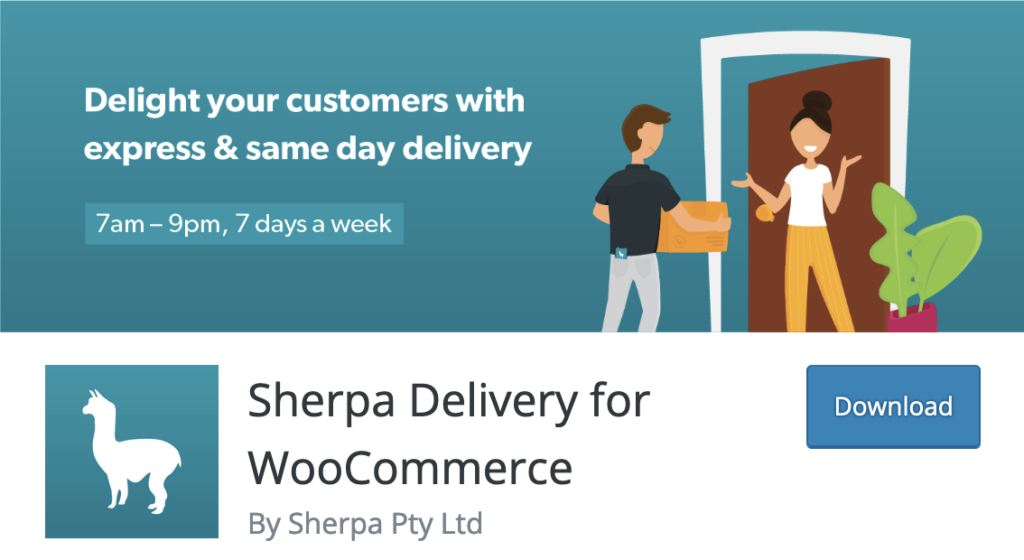 Sherpa Delivery for WooCommerce WordPress Plugin Updates